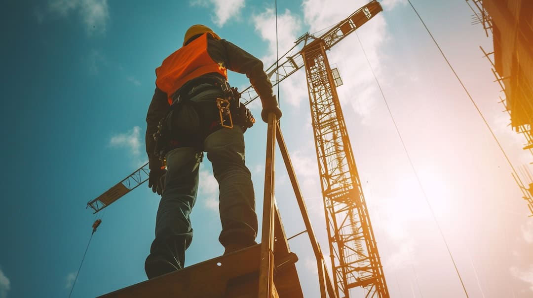 Facteur de chute et force de choc dans le travail en hauteur